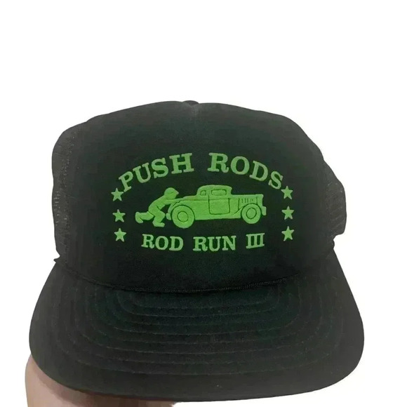 San Sun | Accessories | Vintage Push Rods Rod Run Iii Vintage Trucker ...